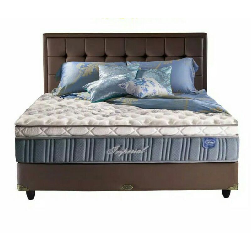 Jual Springbed Elite Imperial Fullset (Divan + Kasur + Headboard ...