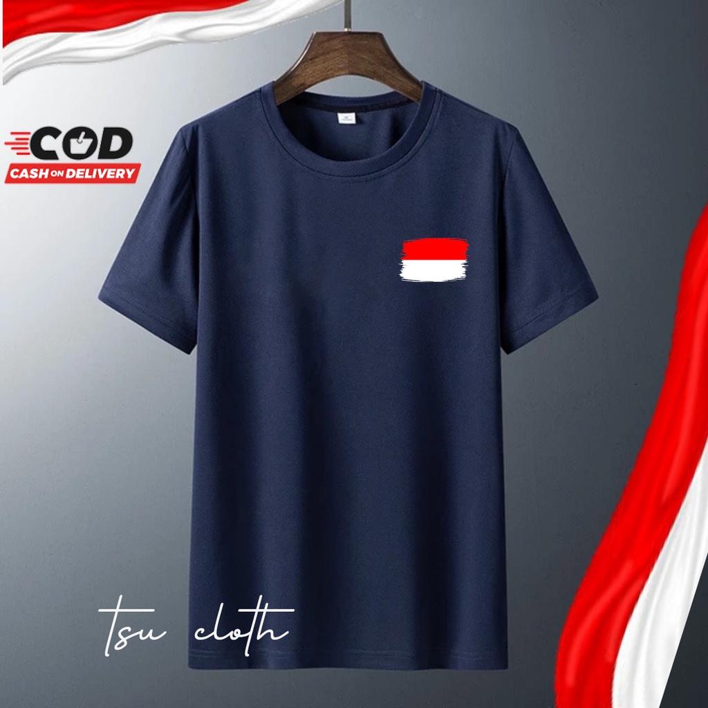 Jual KAOS DISTRO INDONESIA / BAJU KAOS KEMERDEKAAN / KAOS BENDERA ...