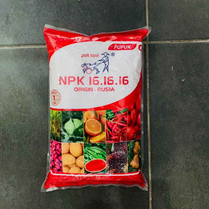 Jual Pupuk Buah NPK 16-16-16 1kg Merah | Shopee Indonesia