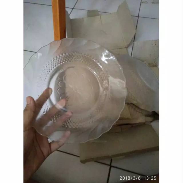 Jual Piring makan beling ya isi 12 biji | Shopee Indonesia