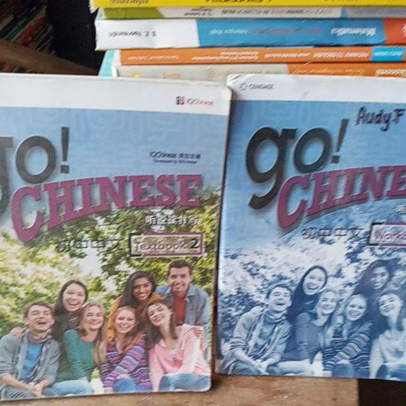 Jual buku go Chinese textbook dan workbook jilid 2 | Shopee Indonesia