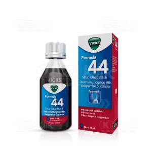 Jual VICKS FORMULA 44 SIRUP 54 ML {Per Botol} M | Shopee Indonesia