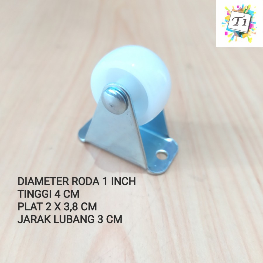 Jual Roda Lemari Etalase 1" Mati | Shopee Indonesia
