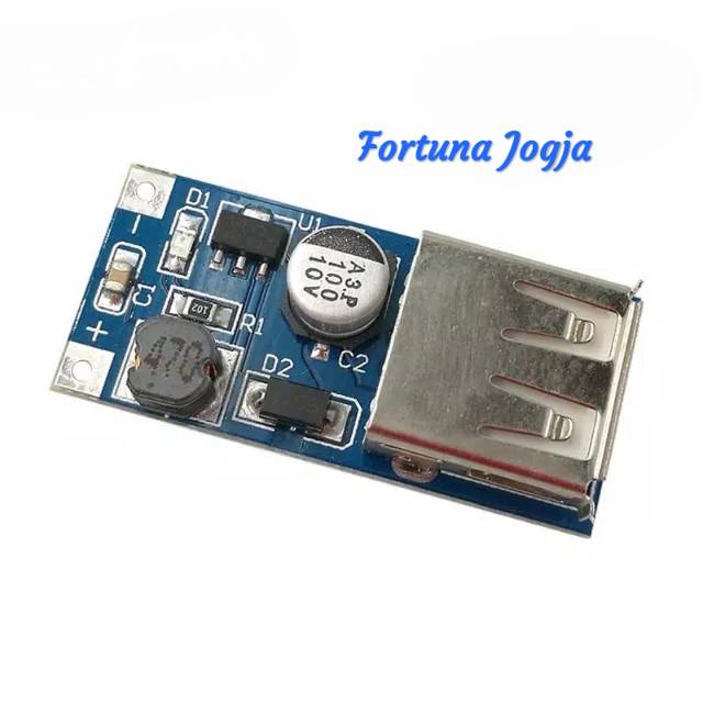 Jual Modul USB DC-DC Step Up 5V 600mA Input 0.9-5V Booster Charger ...