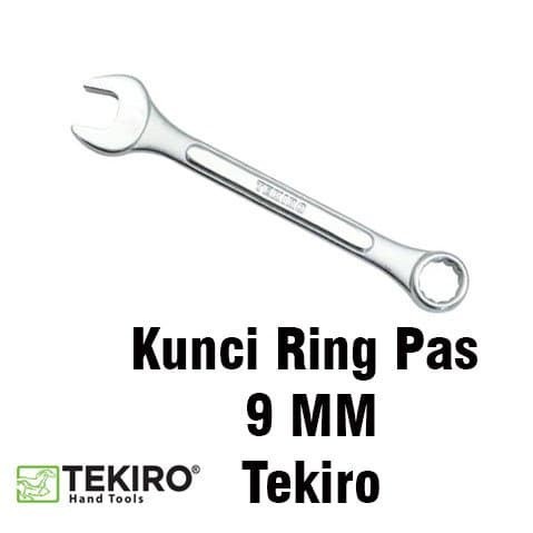 Jual Tekiro Kunci Ring Pas 9 mm Combination Wrench Ukuran 9mm Ringpas | Shopee Indonesia