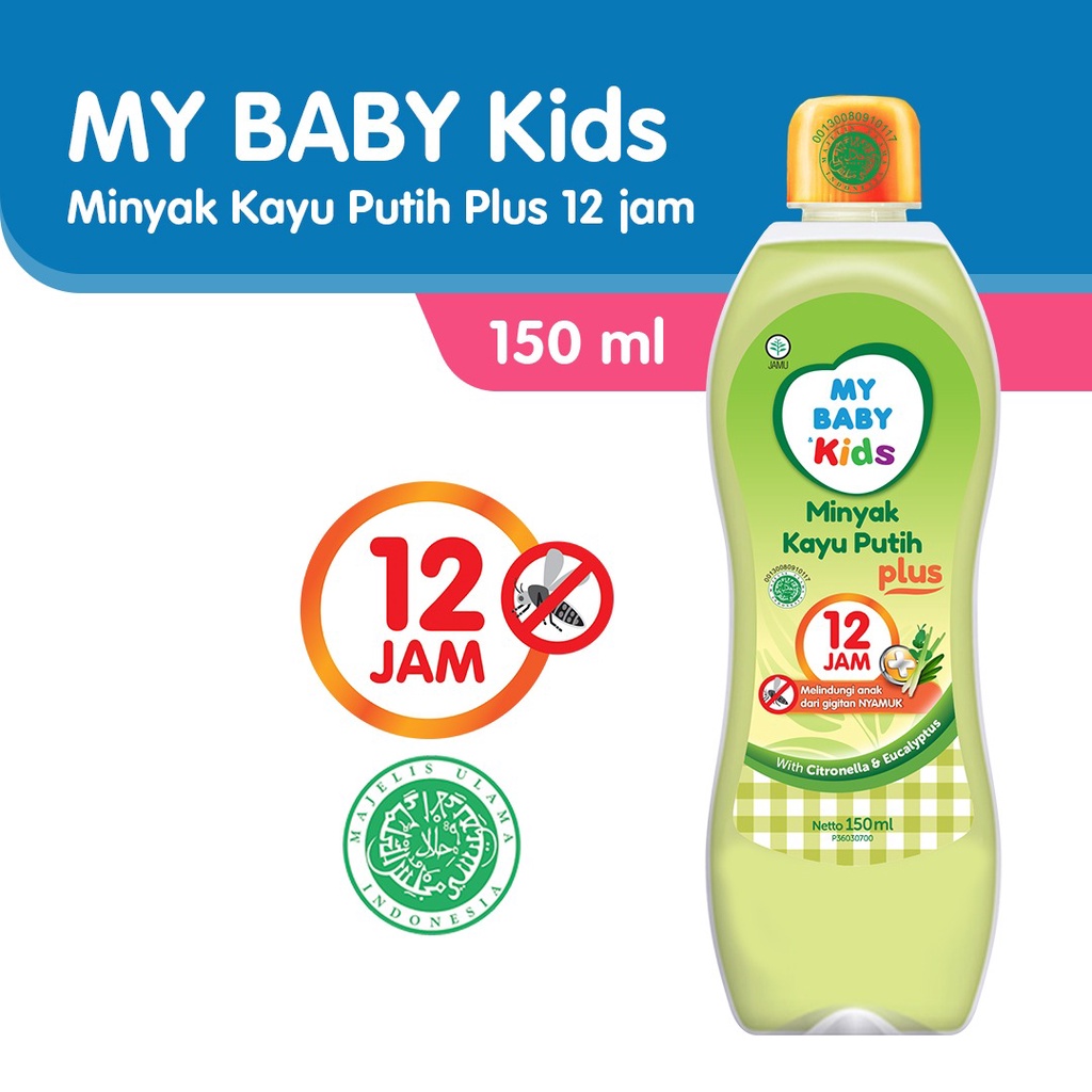 Jual MY BABY Kids Minyak Kayu Putih Plus 150 mL - Exp: 10.2026 | Shopee ...