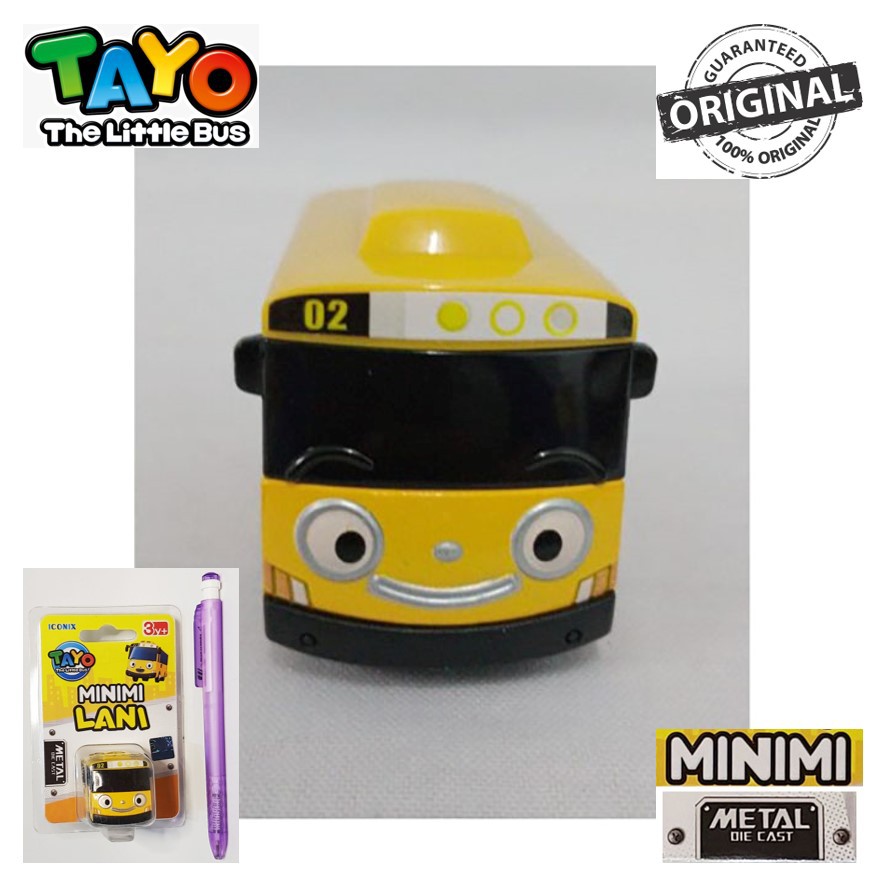 Jual Original Tayo The Little Bus Minimi Lani Metal Die Cast TYX-219012 ...
