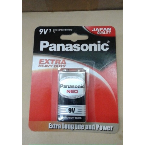 Jual Battery baterai KOTAK 9V NEO PANASONIC batre 9 volt batrai batrei | Shopee Indonesia