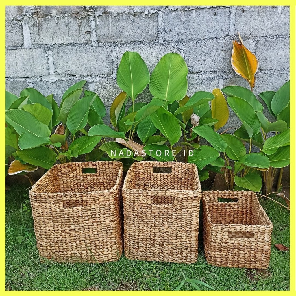 Jual STORAGE BOX MULTIFUNGSI / KERANJANG SUARE KOTAK / TEMPAT PENYIMPAN ...