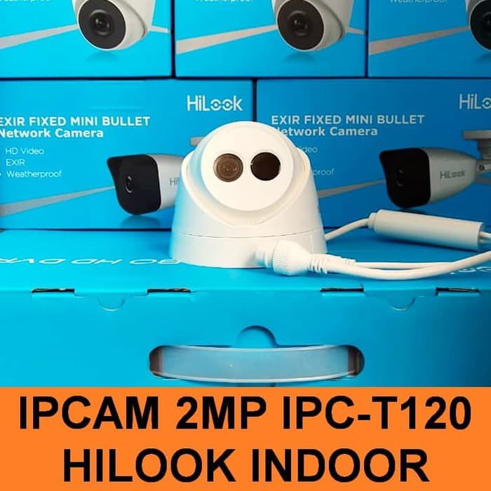 Jual HILOOK IP CAM 2MP 1080P / IP CAMERA IPC-T120 INDOOR | Shopee Indonesia