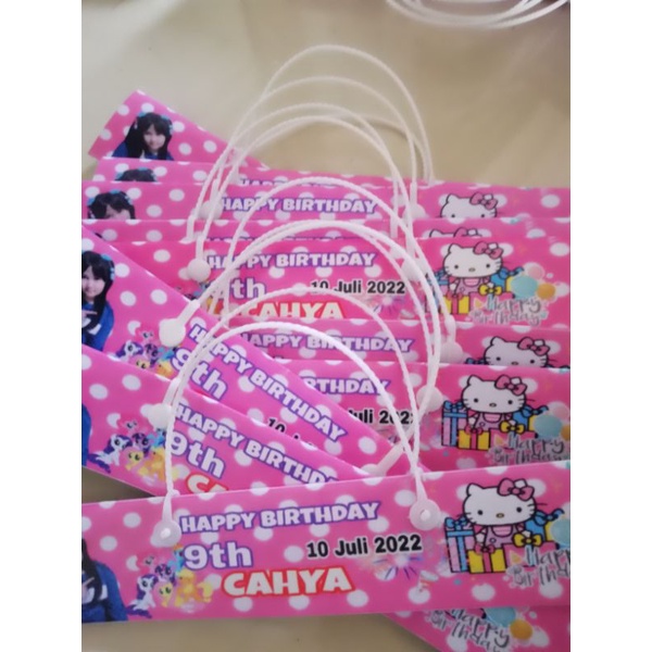 Jual label plastik snack ultah | Shopee Indonesia