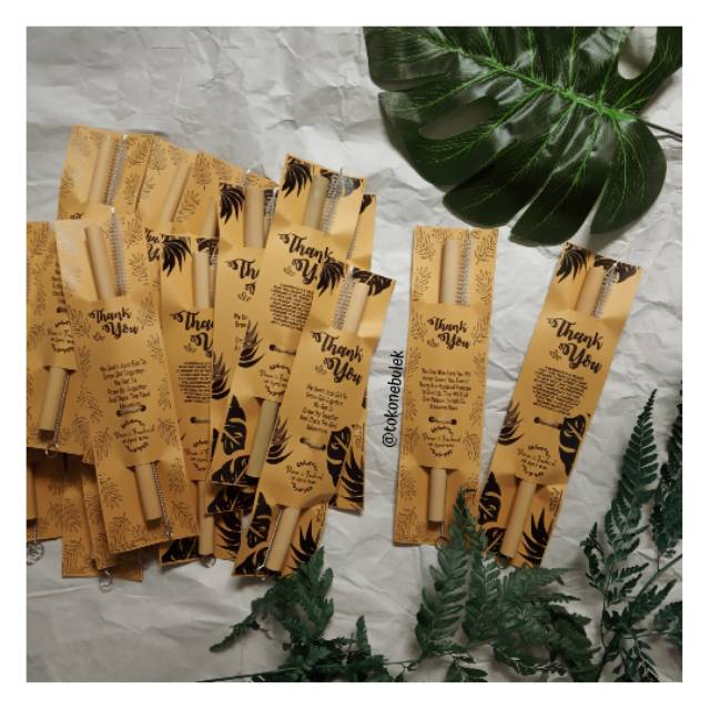 Jual Souvenir Sedotan Bambu dan Sikat Souvenir Sedotan Bambu Straw ...