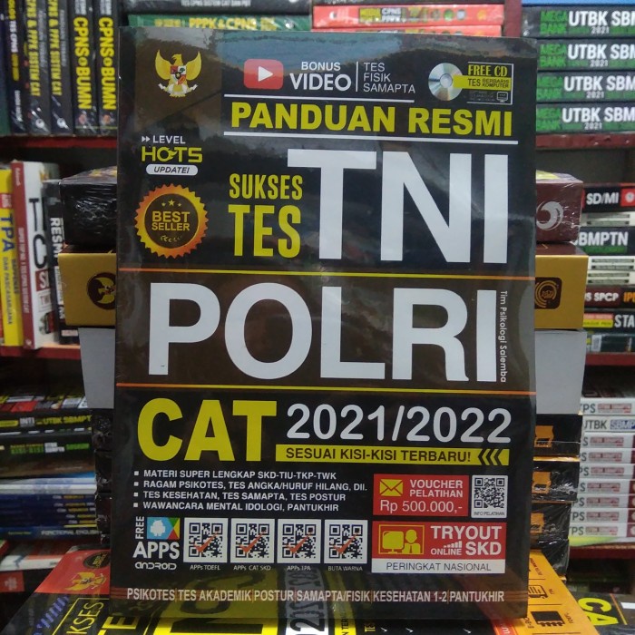 Jual Panduan Resmi Sukses Tes Tni Polri 2021 2022 Shopee Indonesia
