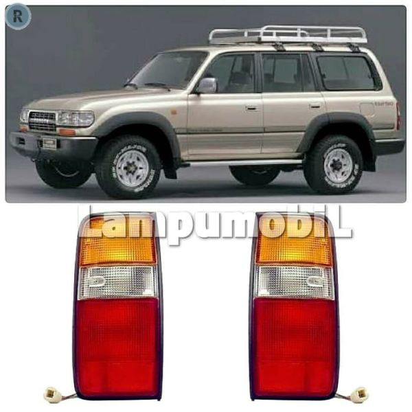 Jual New Lampu Belakang Toyota Land Cruiser FJ82 1990-1998 (SET ...