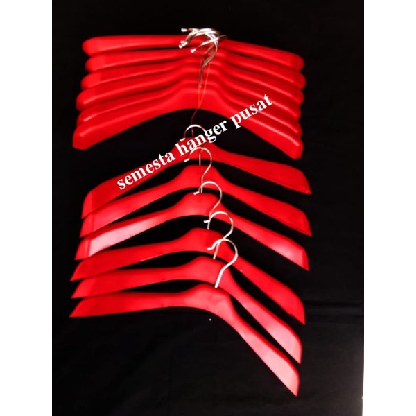 Jual Hanger 181 Dewasa Warna Merah, lebar hanger 40cm dijual per ...