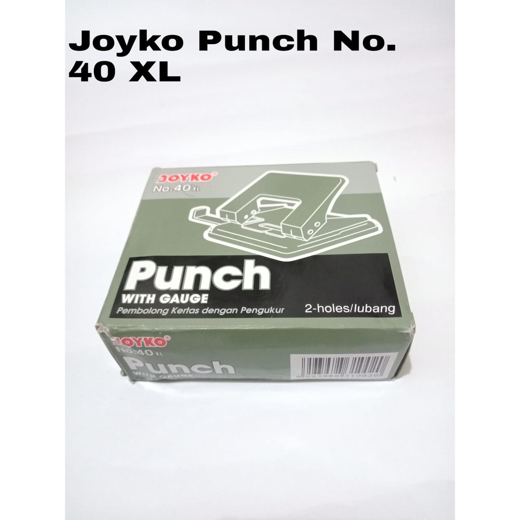 Jual Alat Plong Kertas/Joyko Punch No.40 XL/Pembolong Kertas | Shopee Indonesia