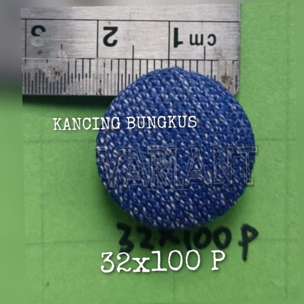 Jual JASA BIKIN KANCING BUNGKUS KAIN / FABRIC COVERED BUTTONS 32L 36L ...