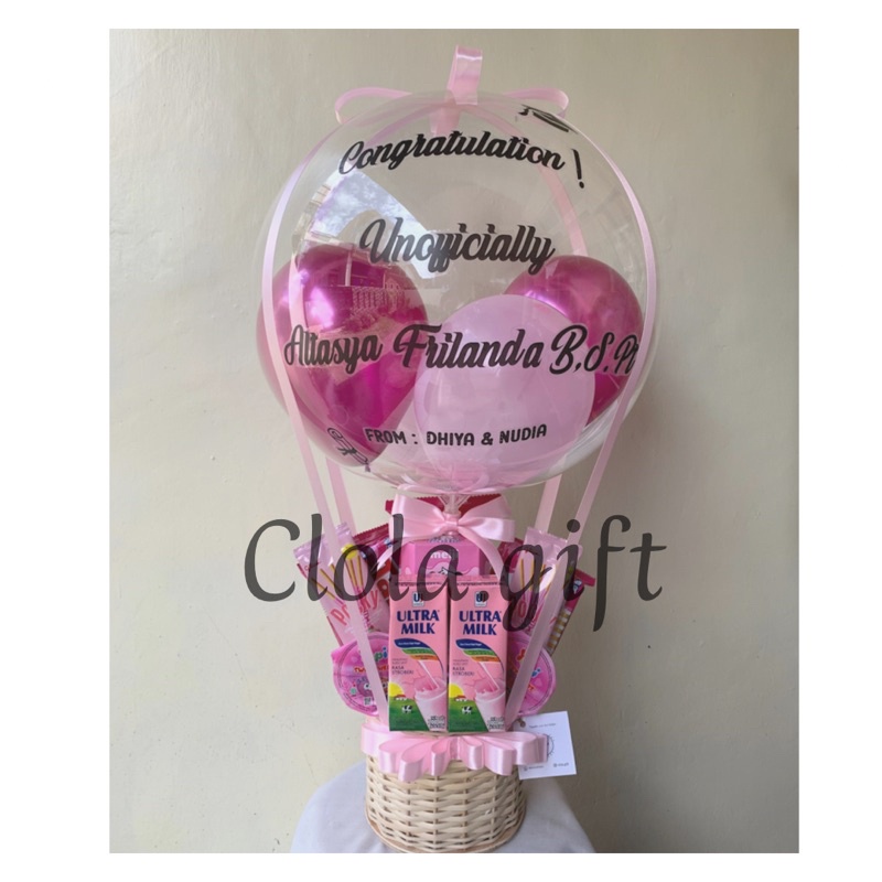 Jual Snack bucket | bucket balon | hadiah ulang tahun | hampers balon ...