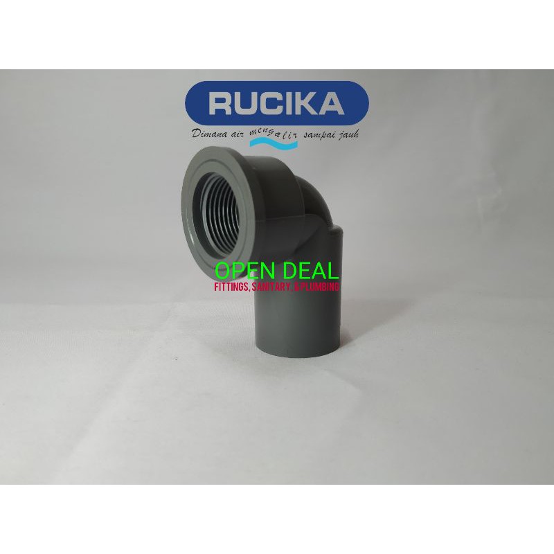 Jual Knee Drat Dalam KDD Rucika AW 3/4"/Faucet Elbow 3/4 Inch In Kenie | Shopee Indonesia