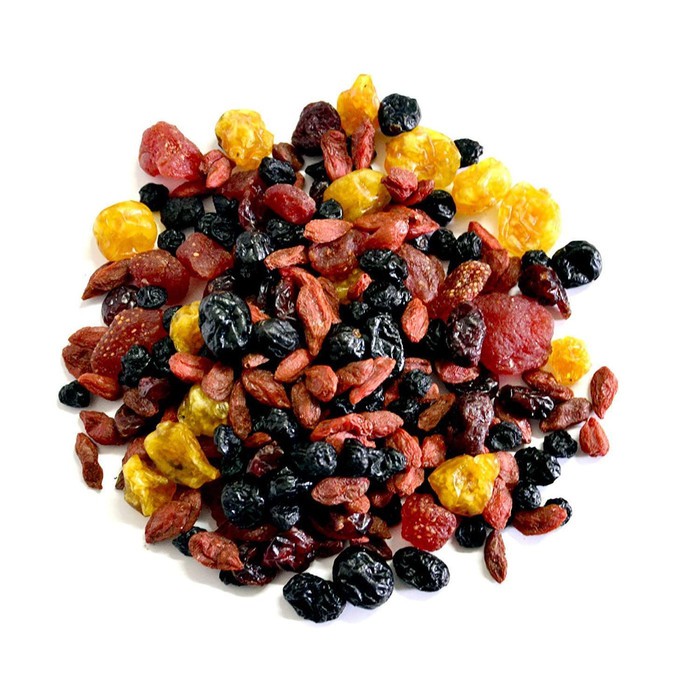 Jual Dried Mix Berries Dehydrated Fruits Blueberry Cranberry ...