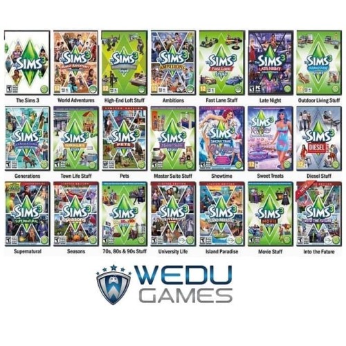 Jual Windows/MAC OS - The Sims 3 All DLC + All Complete Store | Shopee ...