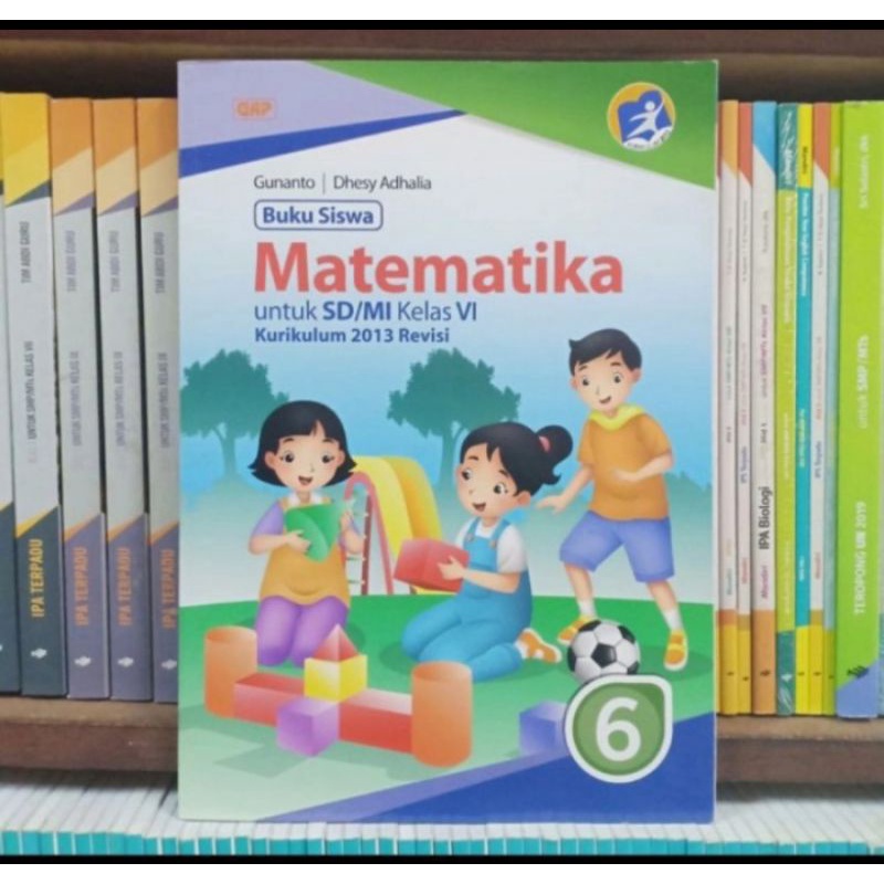 Jual BUKU SISWA MATEMATIKA PENILAIAN KELAS 6 SD GUNANTO | Shopee Indonesia