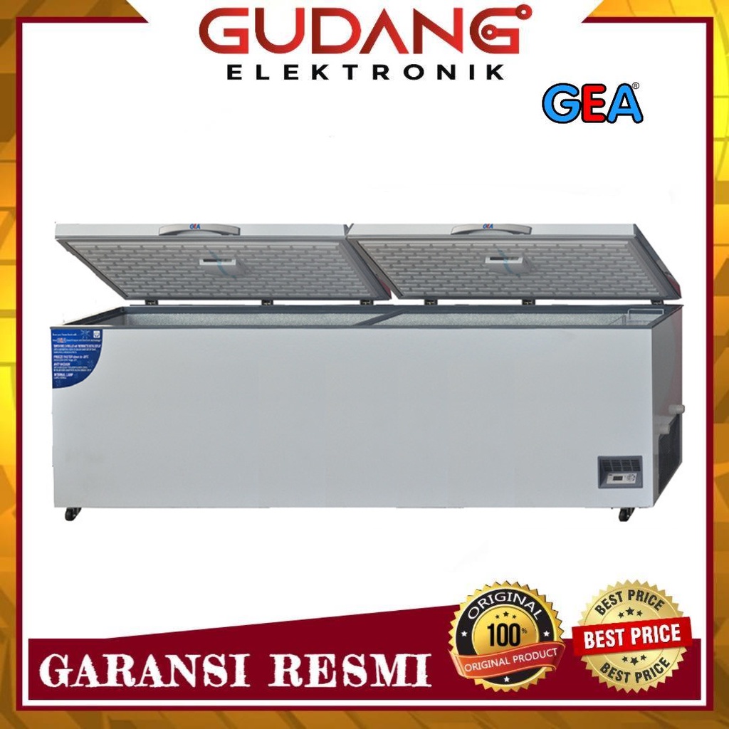Jual CHEST FREEZER GEA AB-1200-T-X FREEZER BOX GEA AB 1200 | Shopee ...