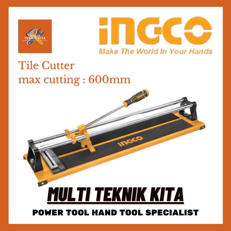 Jual Tile Cutter (600 mm) INGCO HTC04600 Alat Potong Pemotong Keramik ...