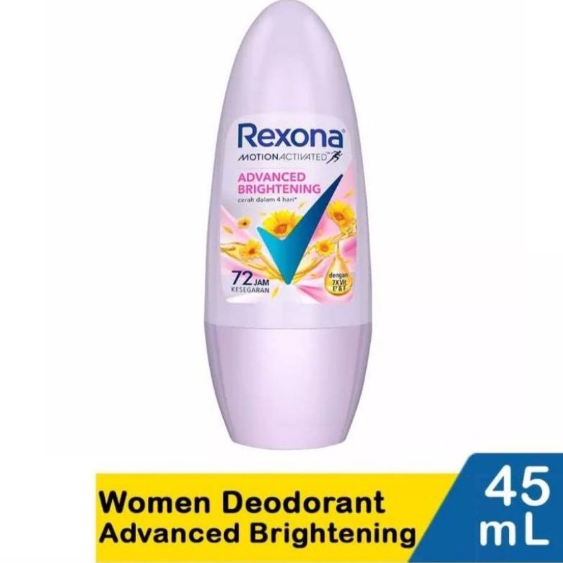 Jual REXONA ADVANCED WHITENING/BRIGHTENING Roll On | Shopee Indonesia