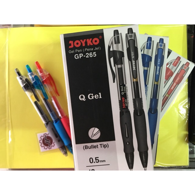Jual Pen Gel Joyko Q Gel Gp-265 | Shopee Indonesia