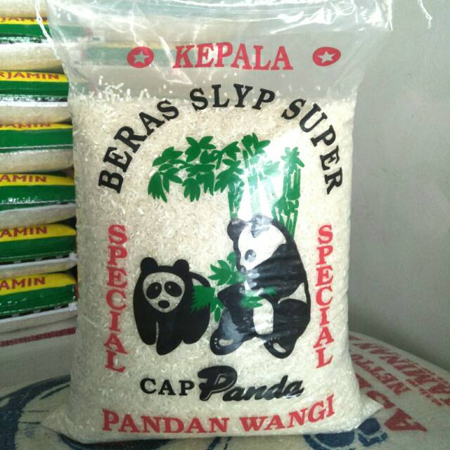 Jual Beras cap panda 5kg | Shopee Indonesia