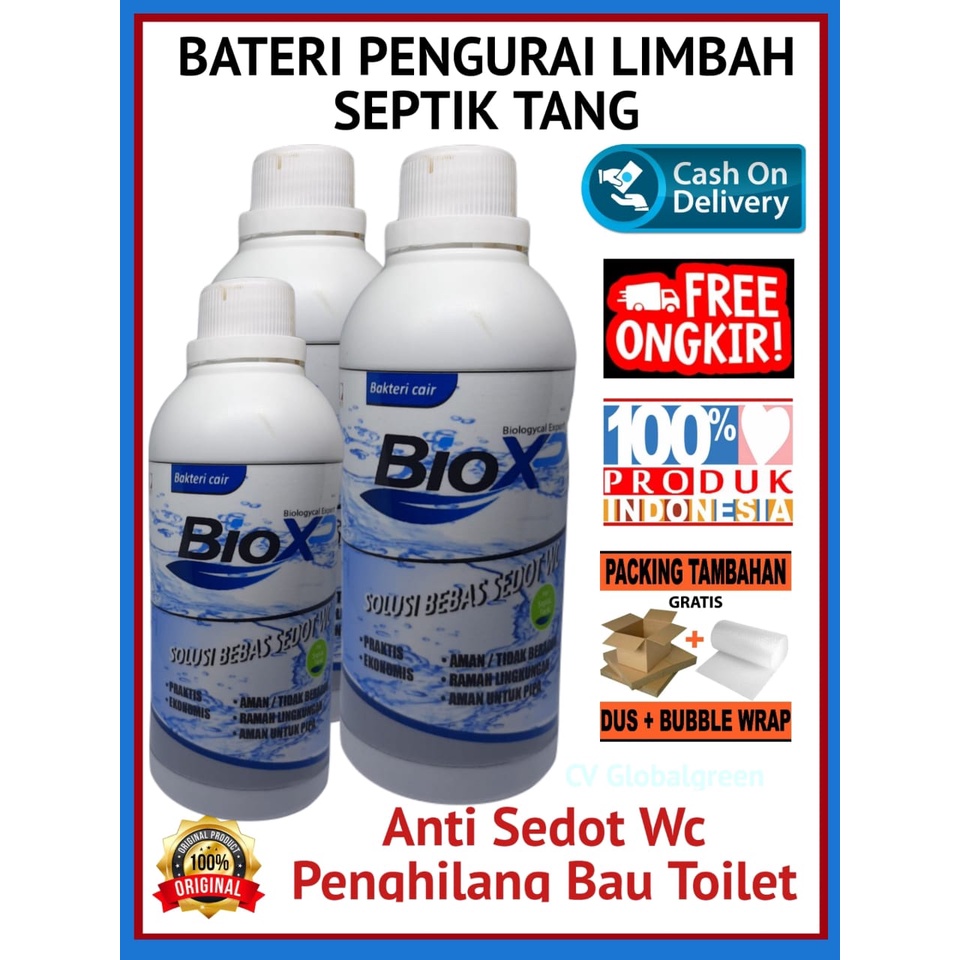 Jual Cairan Bakteri Pengurai Tinja Obat Anti Sedot WC Penghancur Limbah Septictank Pembersih ...