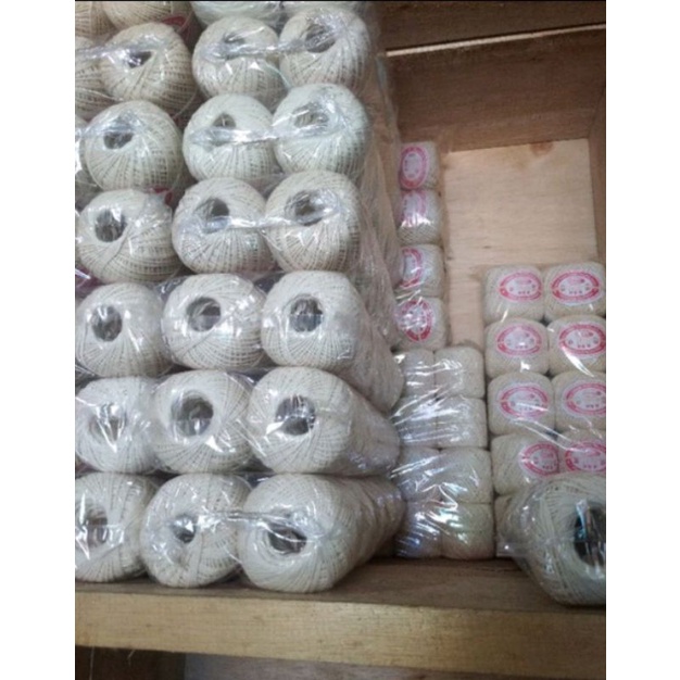 Jual Benang kasur/ bola kasur / benang bangunan 1 pack isi 10 pcs ...