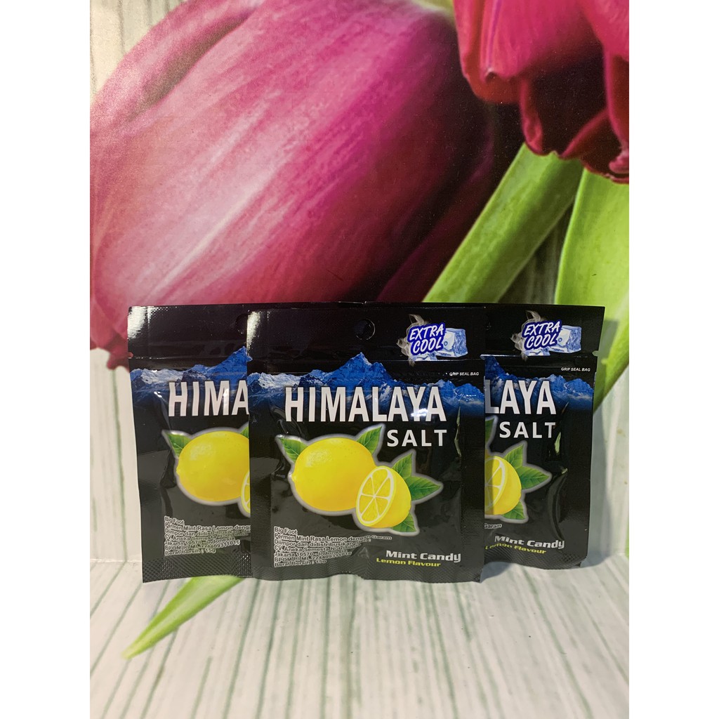 Jual Permen Himalaya Salt Extra Cool Mint Candy Rasa Lemon 15gr ...
