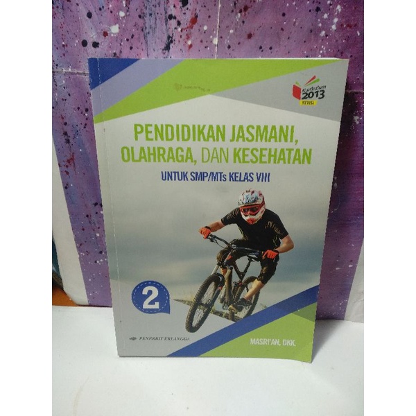 Jual Buku PENDIDIKAN JASMANI, OLAHRAGA dan KESEHATAN SMP/MTs kelas VIII | Shopee Indonesia