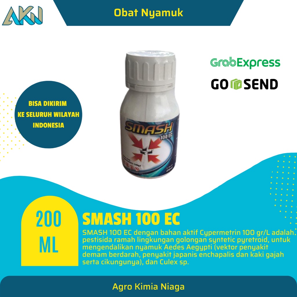 Jual Obat Fogging | Fogging Nyamuk Smash 100 EC 200 Ml | Shopee Indonesia
