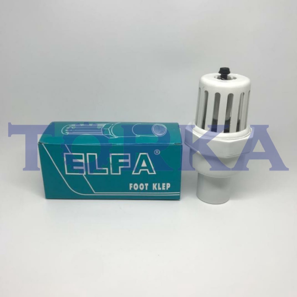 Jual Foot valve/Tusen klep pvc/saringan pompa ELFA 3/4" inch /Torka ...