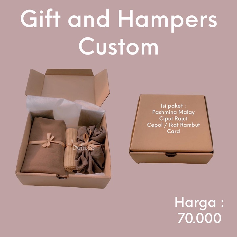 Jual Paket Bundling / Gift box / Hampers custom | Shopee Indonesia
