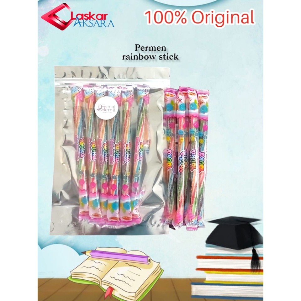 Jual Permen Rainbow Stick | Shopee Indonesia