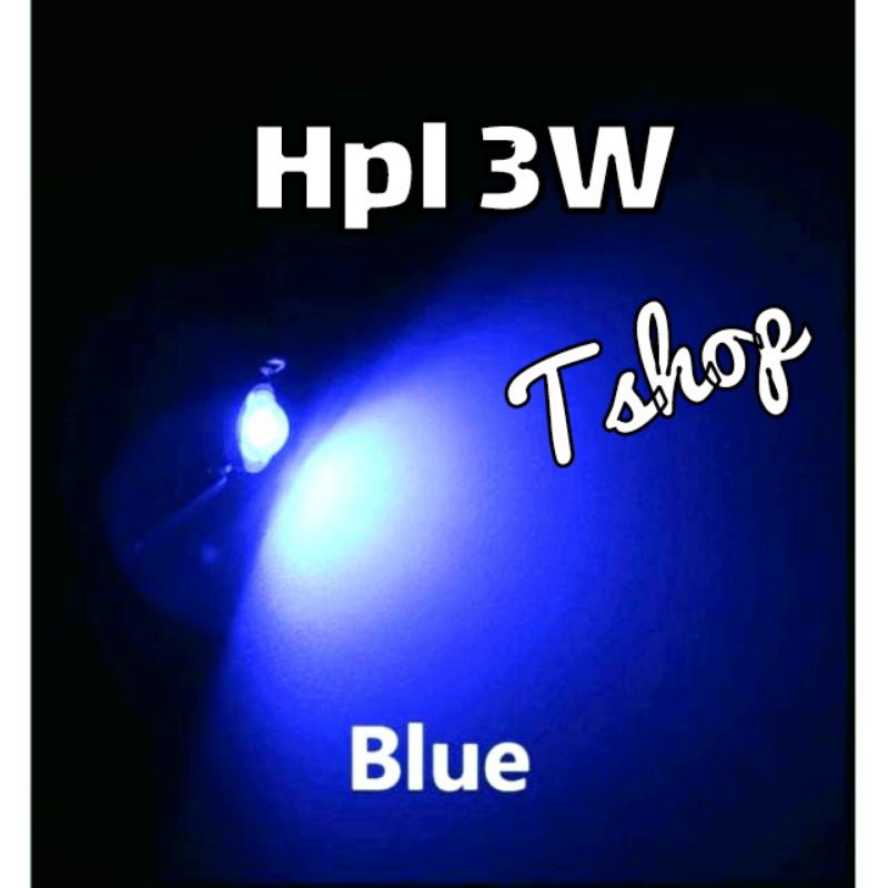 Jual Led Hpl 3Watt Biru / Blue | Shopee Indonesia
