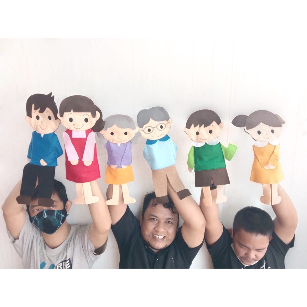 Jual Precious One Hand Puppet Family / Boneka Tangan Seri Keluarga NEW ...