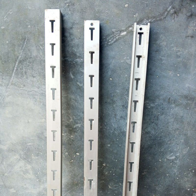 Jual Tiang bracket Braket Rak Aluminium T Panjang 100 cm | Shopee Indonesia
