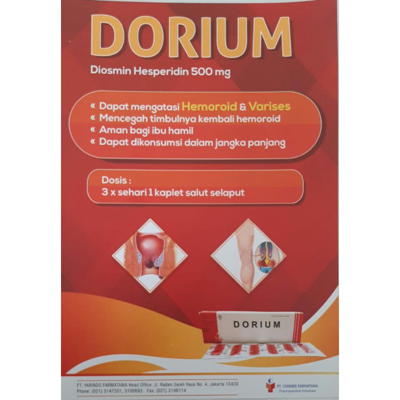 Jual DORIUM - obat herbal untuk mengatasi ambeyen dan varises | Shopee ...