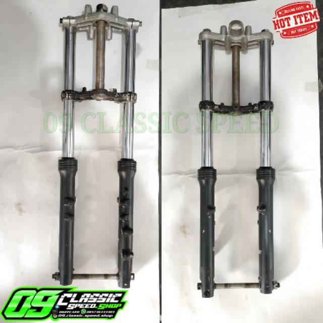 Jual shock ninja RR T Segitiga ninja R PnP Honda CB GL Pro Megapro ...