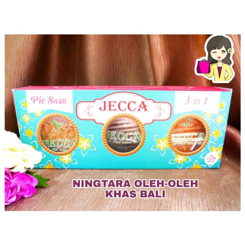 Jual PIE SUSU JECCA ASLI OLEH-OLEH KHAS BALI RASA ORIGINAL DAN MIX ...
