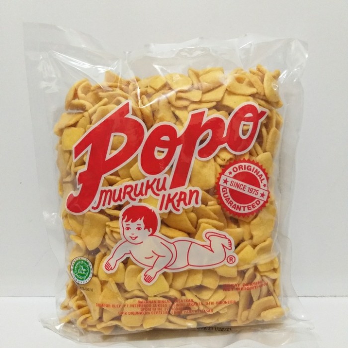 Jual POPO Muruku Fish Snack Snek Ikan Kerupuk Ikan | Shopee Indonesia