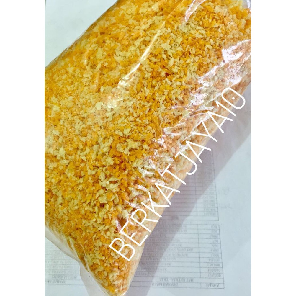 Jual Tepung Roti Bread Crumbs Kasar Mix Panir Nugget Panko Kuning 500 ...