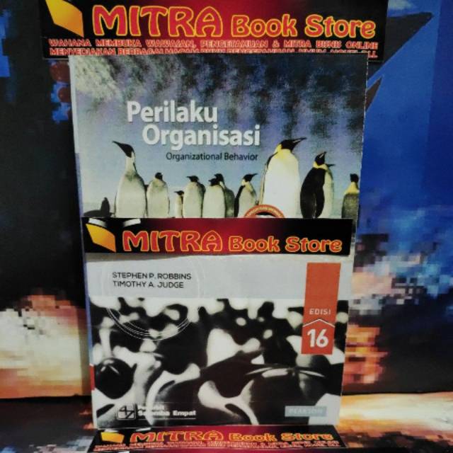 Jual Perilaku Organisasi Edisi 16 (Stephen P. Robbins & Timothy A ...