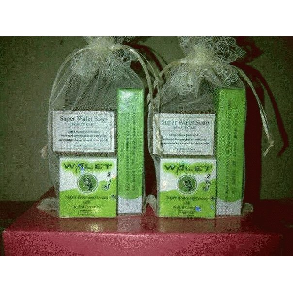 Jual walet 2 in 1 lengkap (walet singapore )-cream-krim-walet-original ...