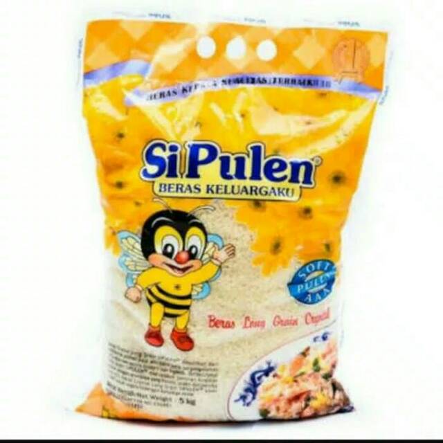 Jual Beras Si Pulen Long Grain Crystal 5kg | Shopee Indonesia